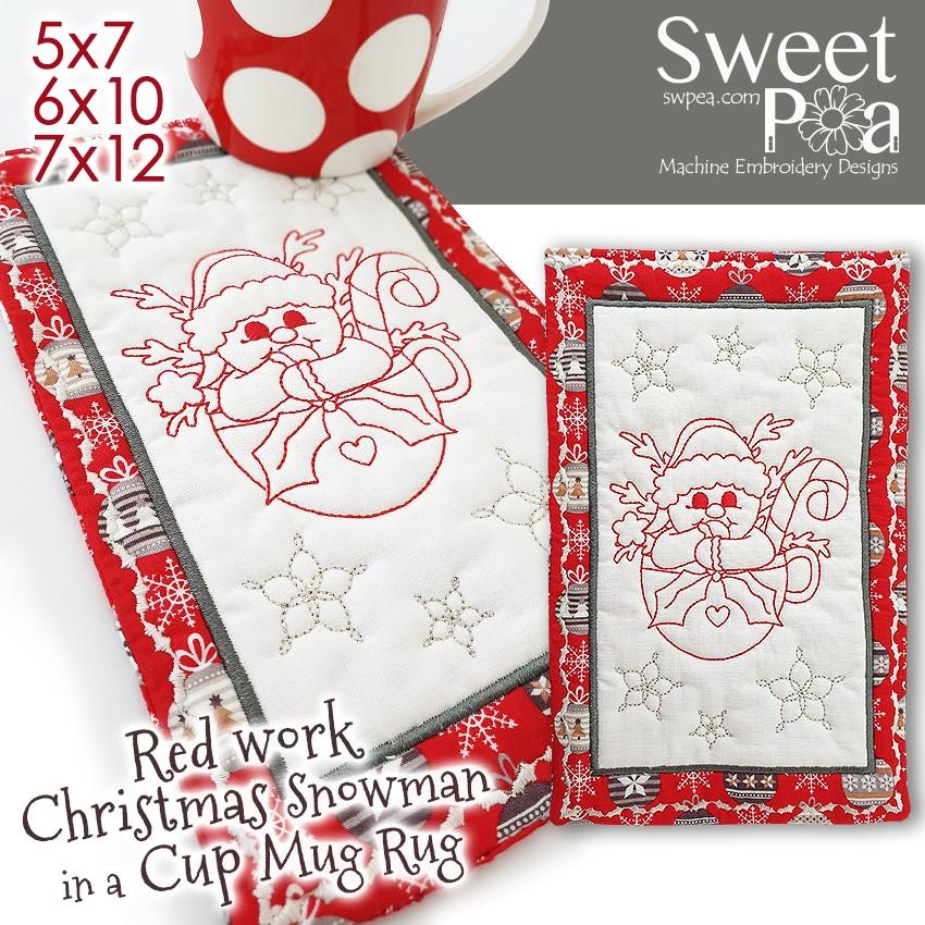 christmas redwork patterns