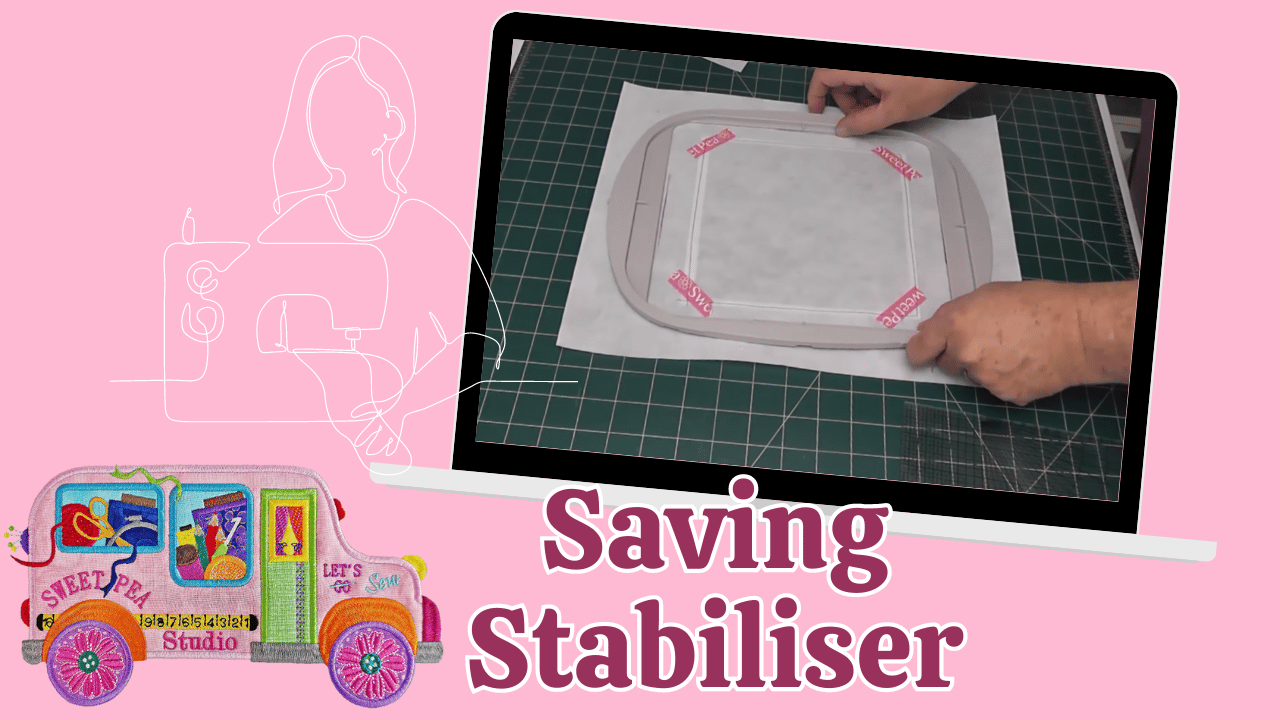 How to Save Stabiliser in the Hoop