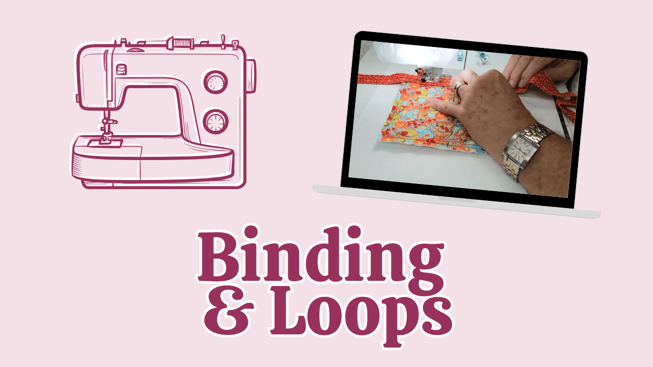 How to Make Narrow Binding & Loops Tutorial