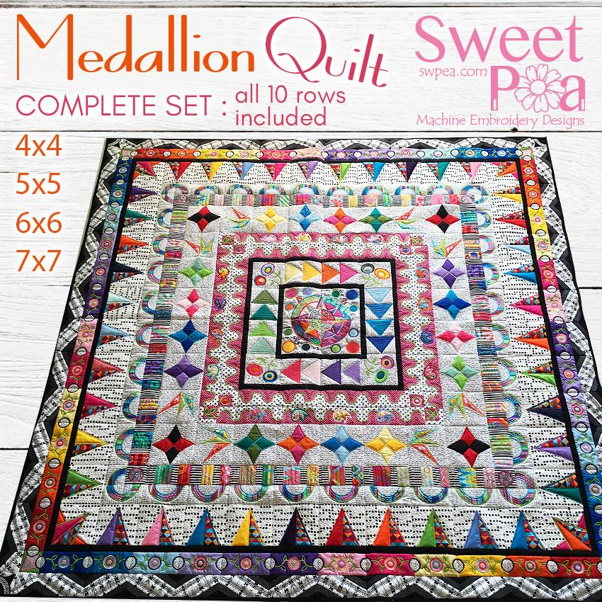 Block of the Month Medallion Quilt