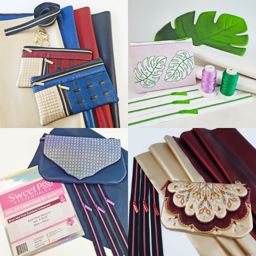 Machine Embroidery Design Supply Kits