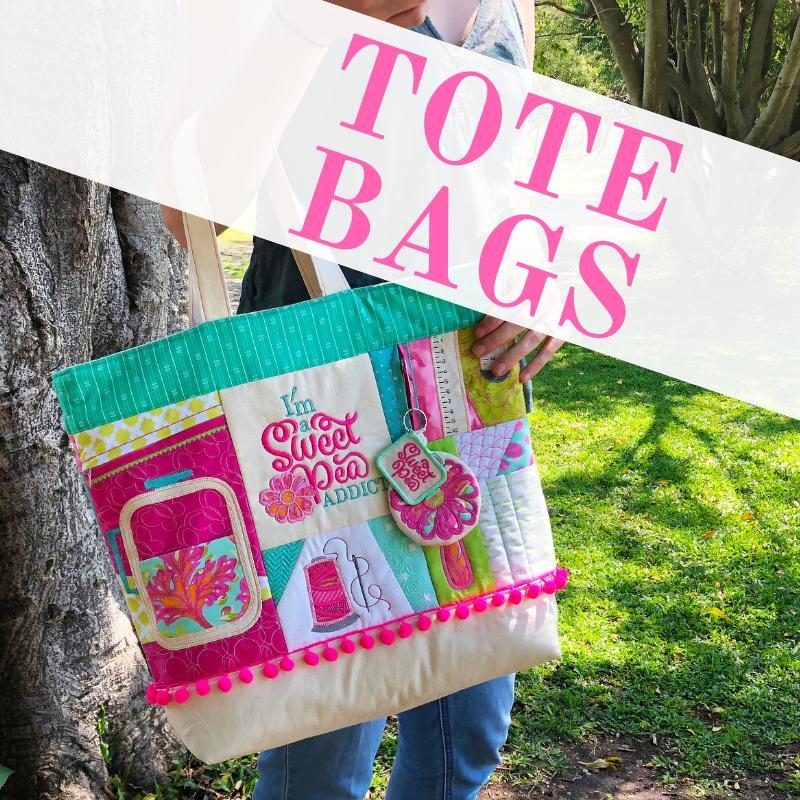 ITH Tote Bag Designs - Sweet Pea Australia