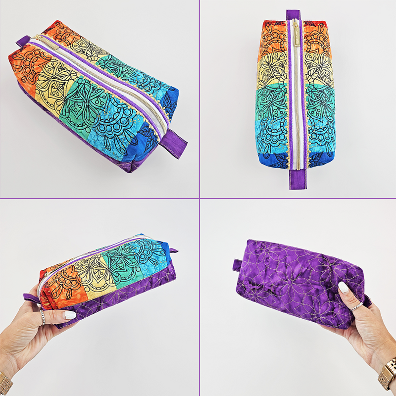 Mandala Boxie Case 5x7 6x10 8x12 9.5x14