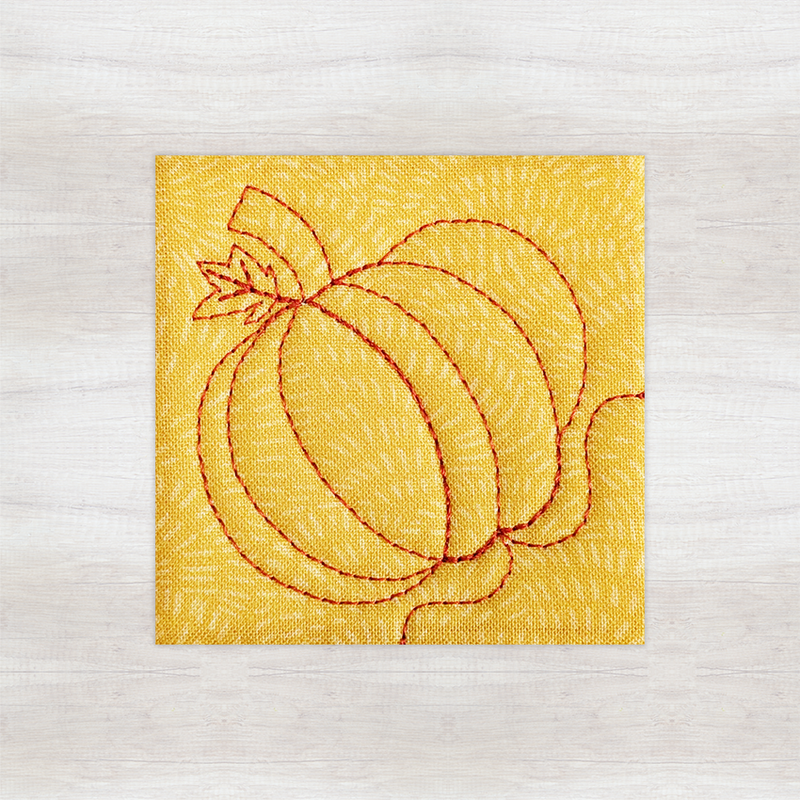 Autumn or Fall Quilting Borders for Machine Embroidery