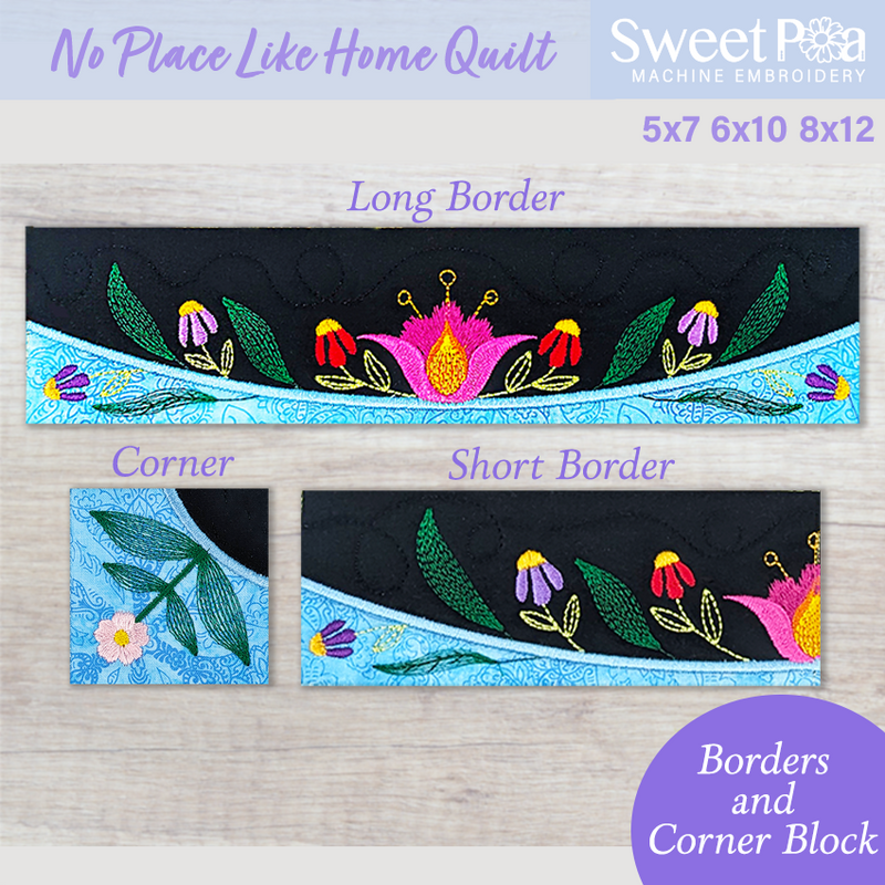 BOM No Place Like Home Quilt - Border Blocks