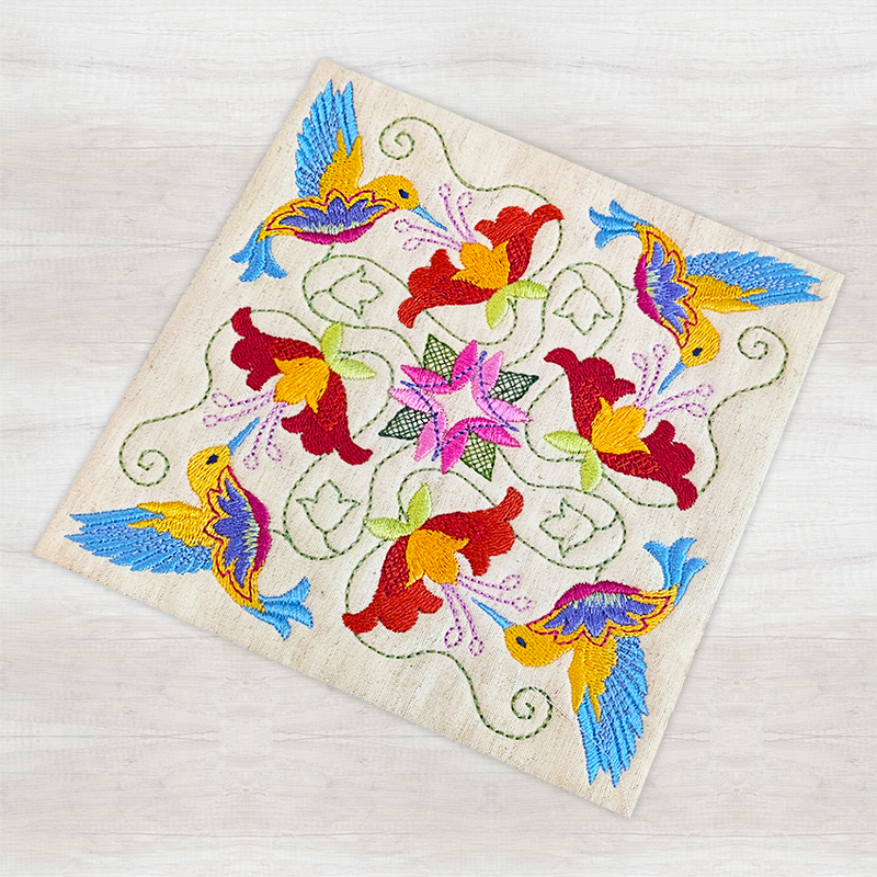 BOM Woodland Wonderland Quilt - Block 1