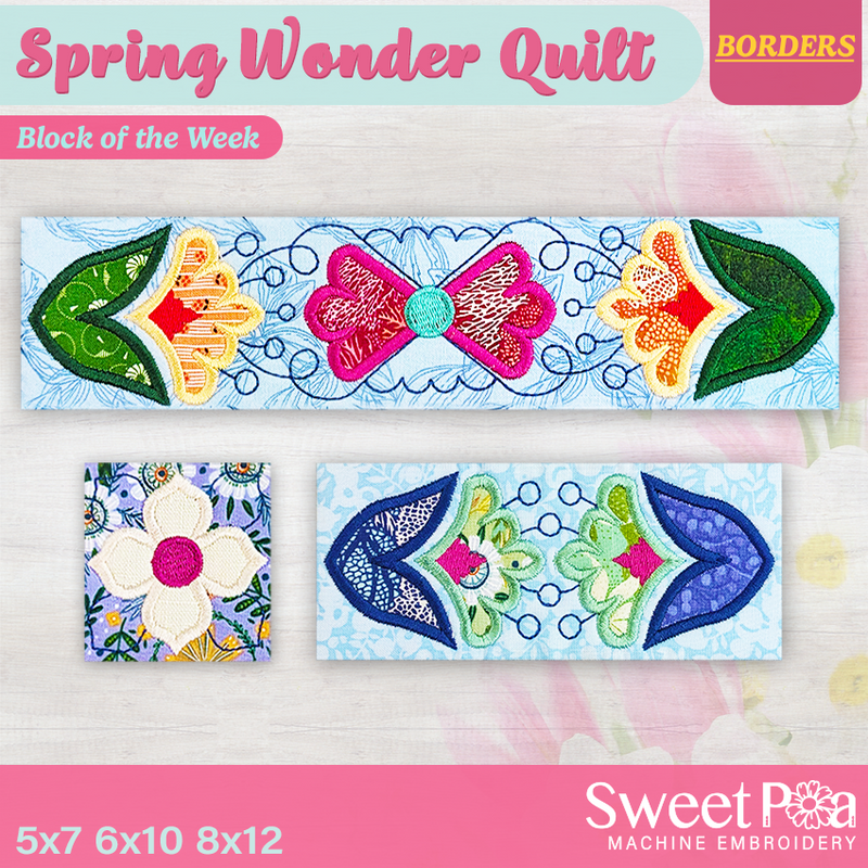 Spring Machine Embroidery Designs