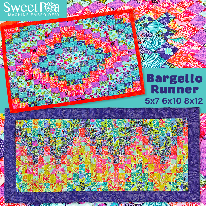 Bargello Runner ITH Design