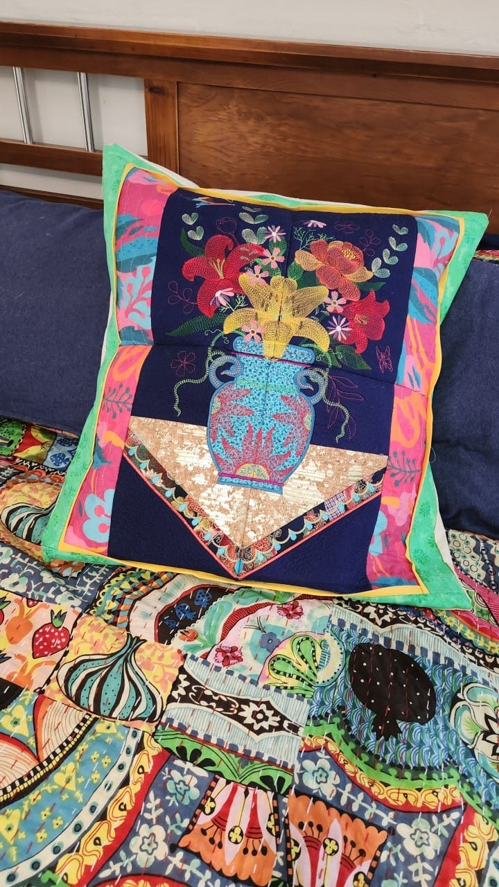 Flourishing Vase Runner 5x7 6x10 8x12