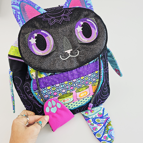 Lillycat Backpack ITH Design 5x7 6x10