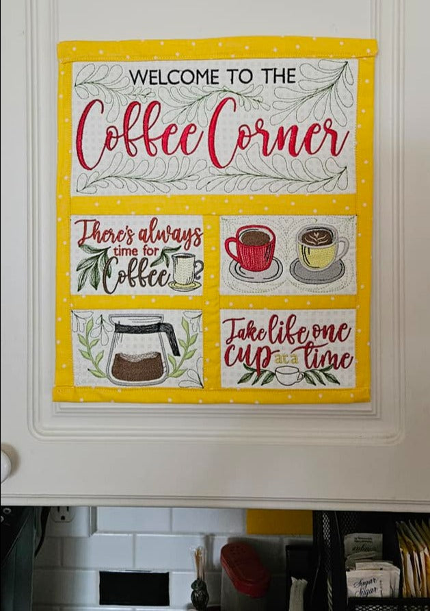 Coffee Corner Sign 5x7 6x10 8x12