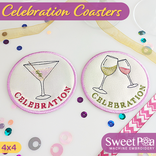 GICs 2024 Celebration Coasters ITH Design