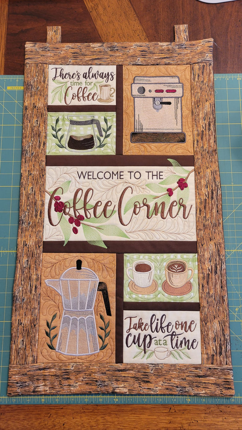 Coffee Corner Sign 5x7 6x10 8x12