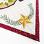 Country Christmas Flag Machine Embroidery Design In the Hoop