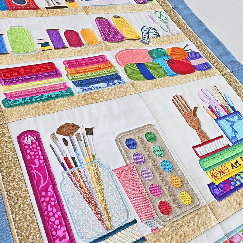 Machine Embroidery Sew Alongs - Sweet Pea Australia
