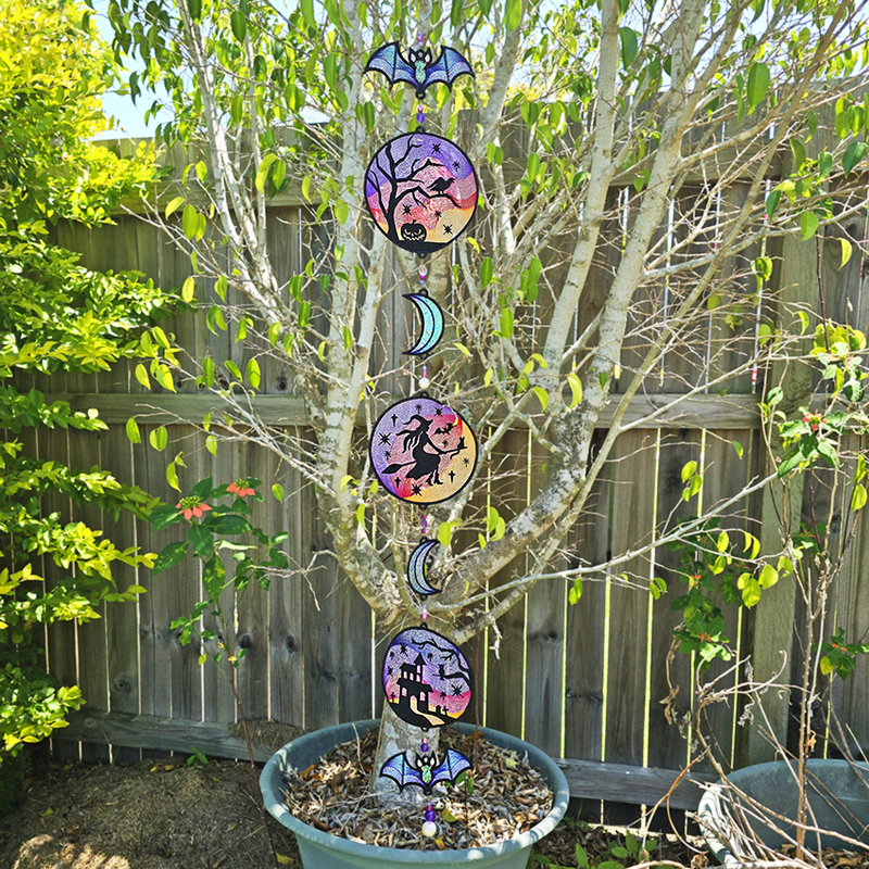 Free Standing Halloween Scene Hanger