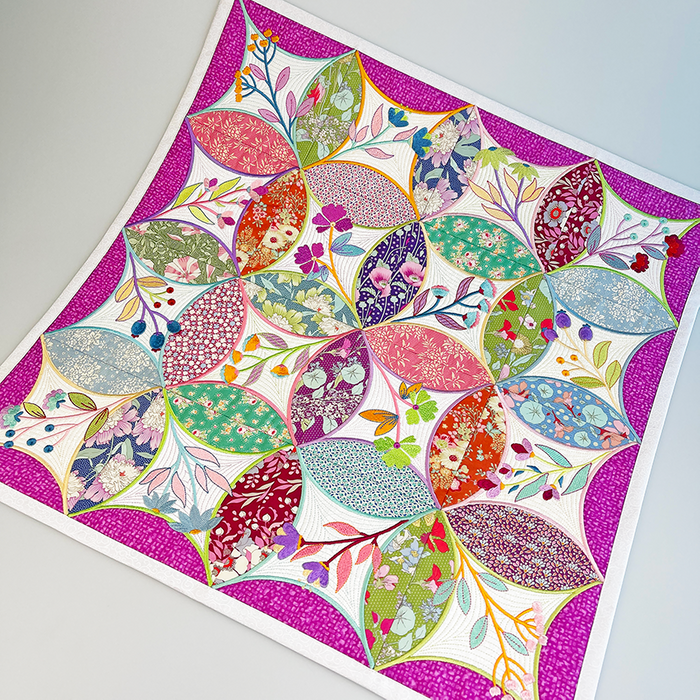 Forever Flora Blocks & Quilt - Machine Embroidery Design