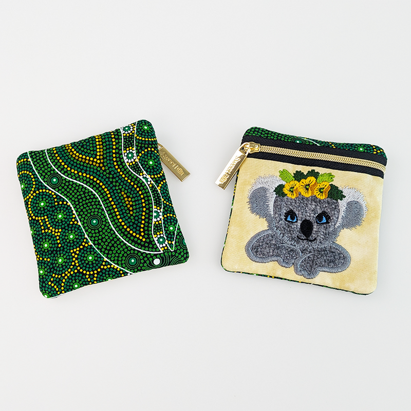 Baby Koala Purse 4x4 ITH Design