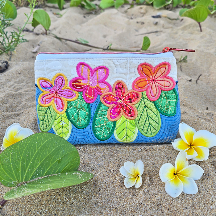 10th Anniversary Hawaiian Purse ITH Design