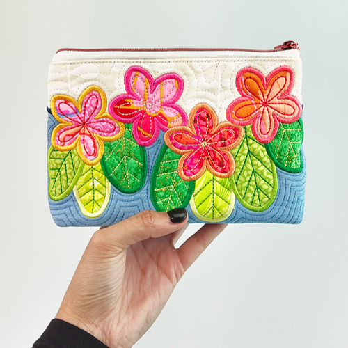 10th Anniversary Hawaiian Purse ITH Design