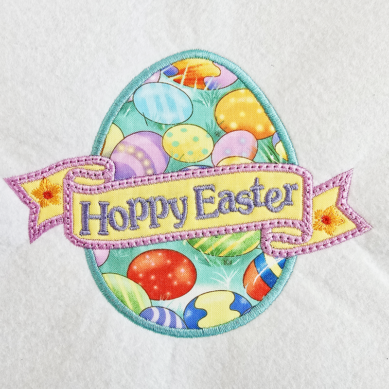 ITH Seasonal Banner Applique or Quilt Label Set