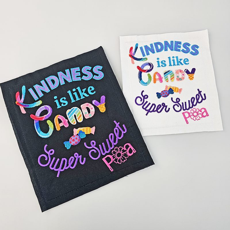 In The Hoop Embroidery Designs - Kindness is like Candy