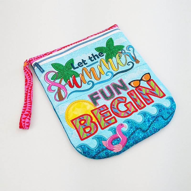 Let the Summer Fun Begin Wet Bag ITH Design