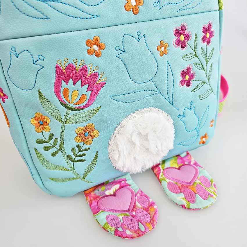 Little Bunny Backpack 5x7 6x10