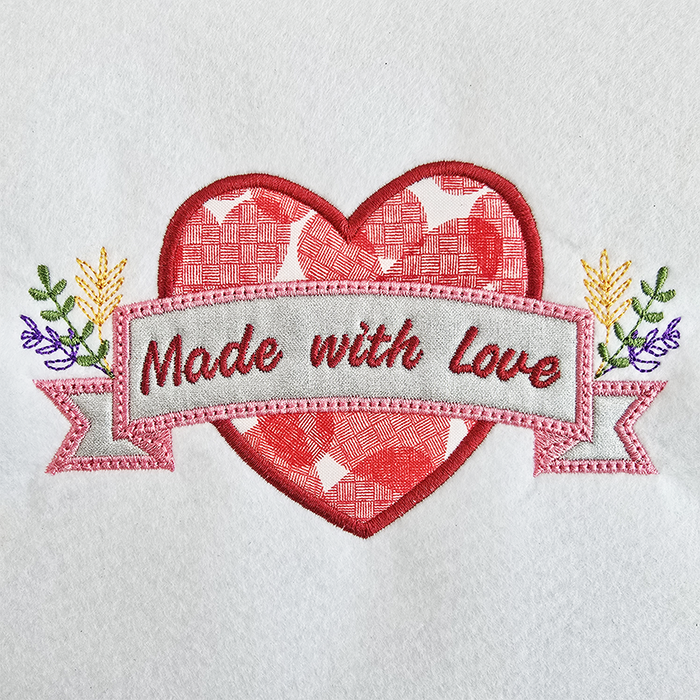 ITH Seasonal Banner Applique or Quilt Label Set