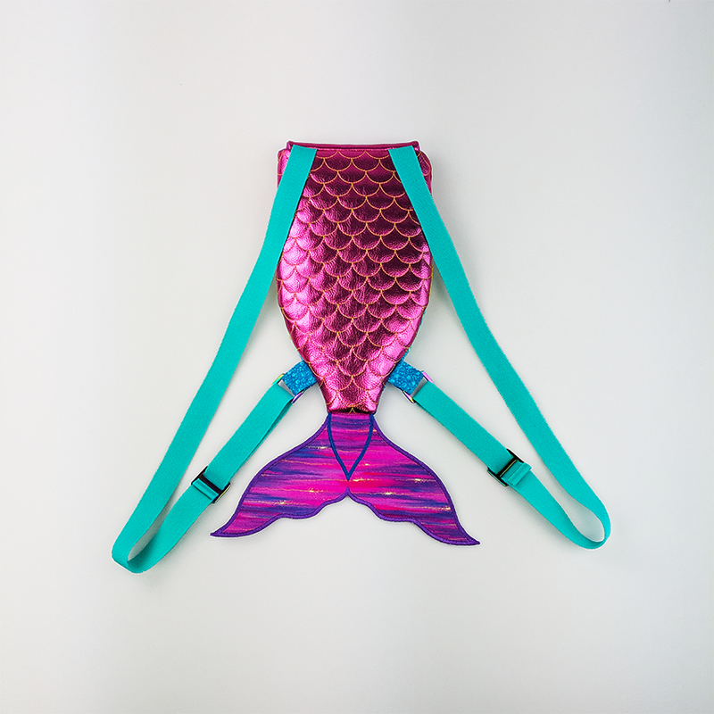 Mermaid Tail Backpack ITH Design