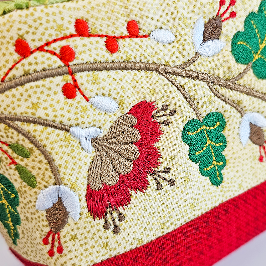 ITH Machine Embroidery Design - Mixed Drawstring Bags