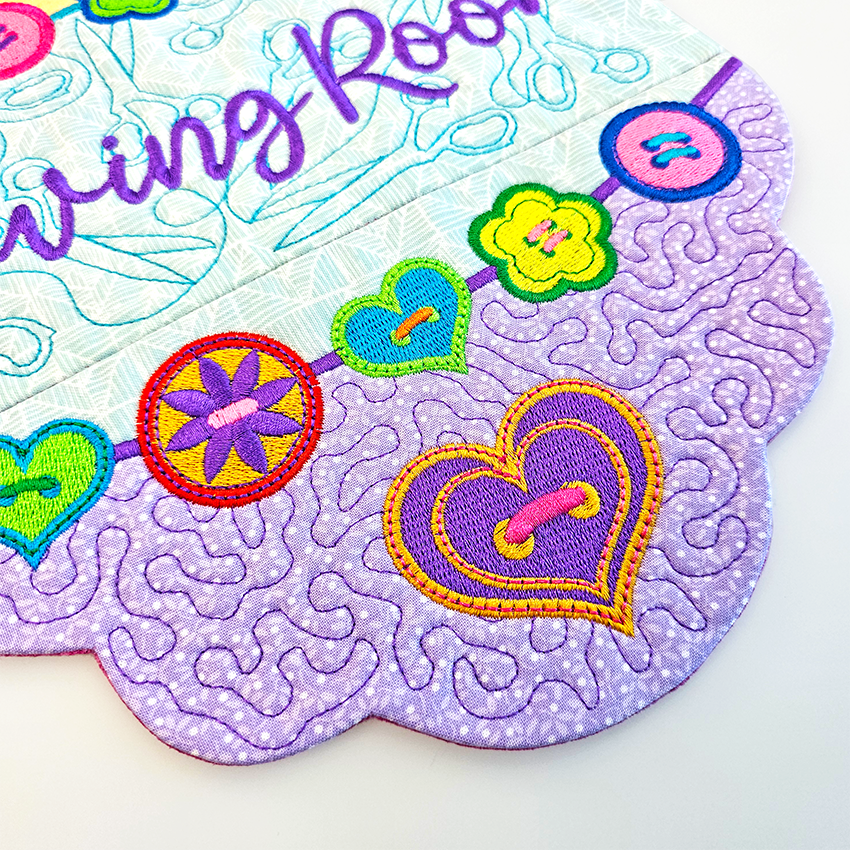 Machine Embroidery Designs - Downloadable ITH Patterns | Sweet Pea