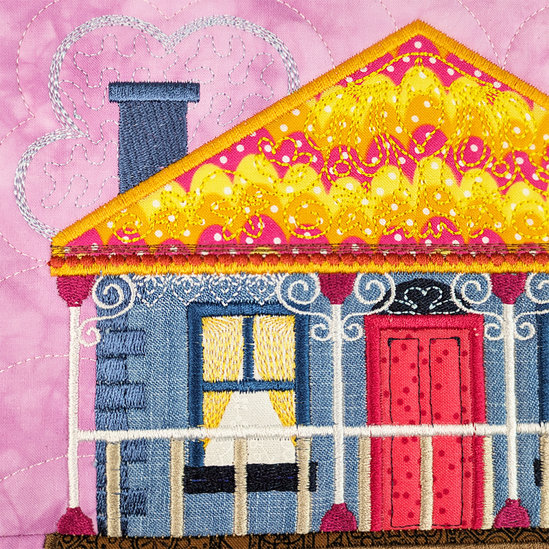 BOM No Place Like Home Quilt - Block 9