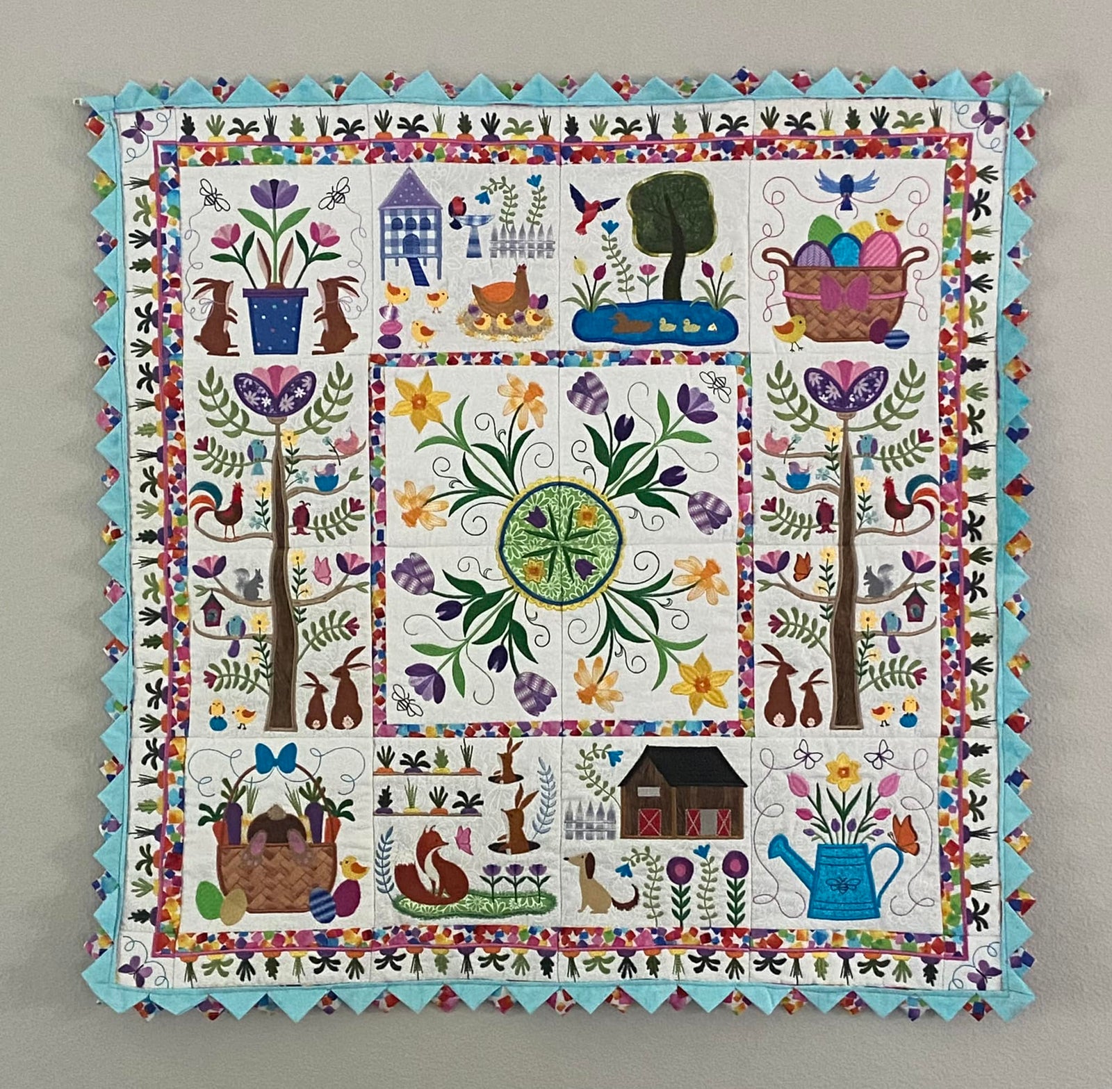 Spring Things Quilt Bulk Pack 4x4 5x5 6x6 7x7