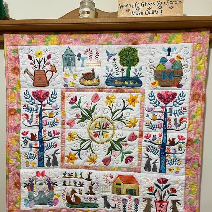 Spring Things Quilt Bulk Pack 4x4 5x5 6x6 7x7