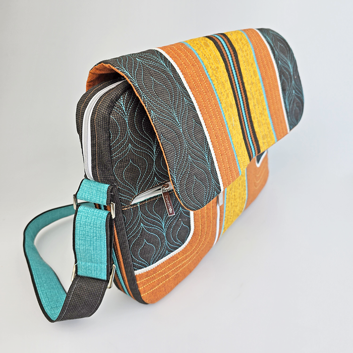 Retro Revival Lap-tote Bag Machine Embroidery Design