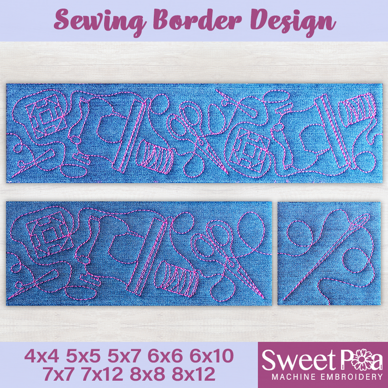 Sewing Quilting Borders for Machine Embroidery