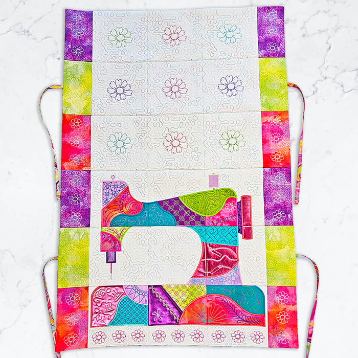 Sewing Machine Cover 10th Anniversary Embroidery Sew Along