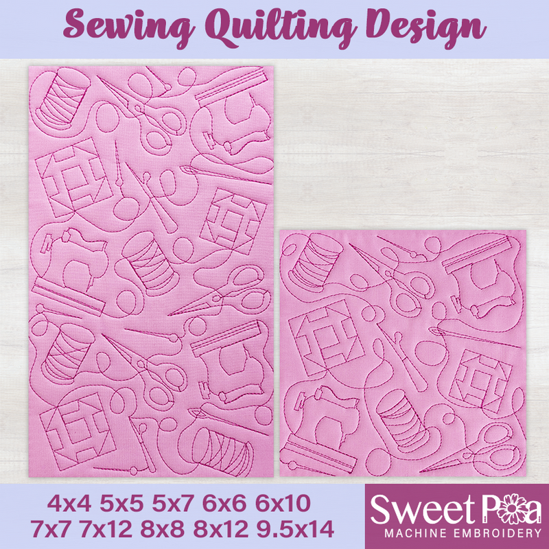 Sewing Quilting Blocks for Machine Embroidery