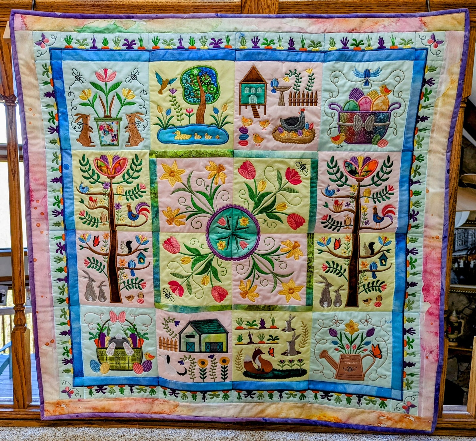 Spring Things Quilt Bulk Pack 4x4 5x5 6x6 7x7