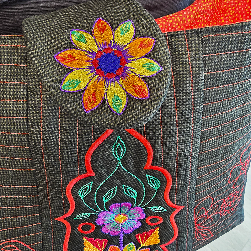 Sling Bag ITH Design