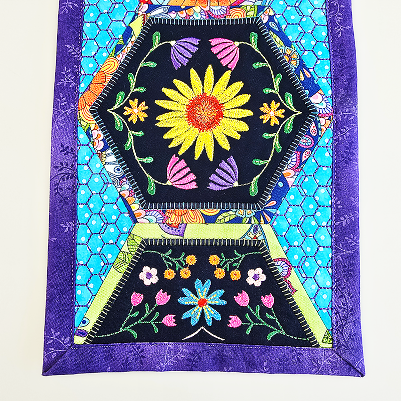 Spring Hexagon ITH Add On Blocks