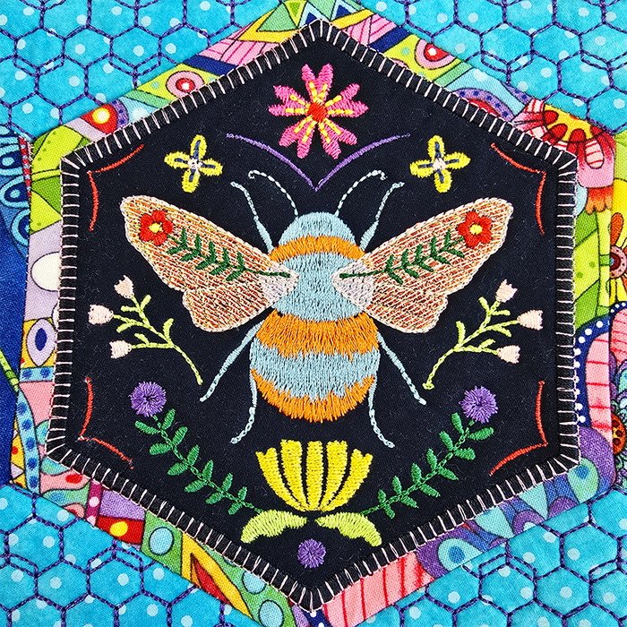 Spring Hexagon ITH Add On Blocks