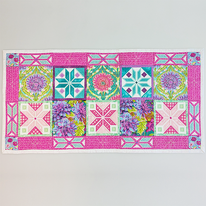 Superstar Table Runner or Cushion Made ITH