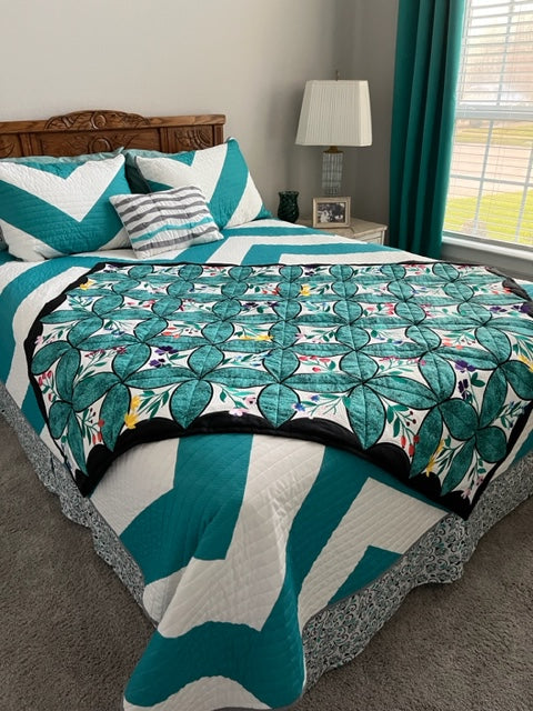 Forever Flora Blocks & Quilt - Machine Embroidery Design