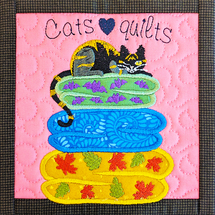 BOW The Adventures of Ms. Stitch - Block 9