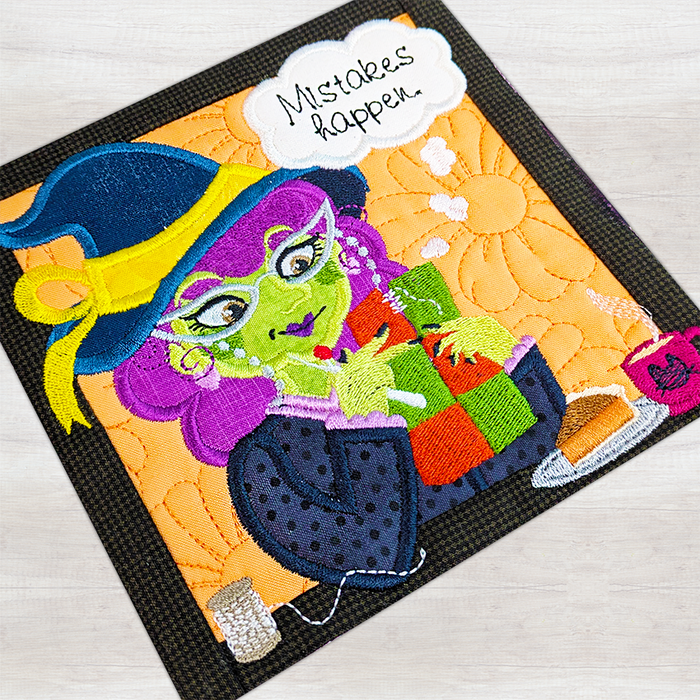 BOW The Adventures of Ms. Stitch - Block 1