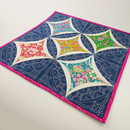 Traditional Cathedral window Quilt machine embroidery designs ITH