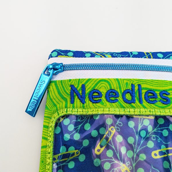 Windowed Zipper Pockets - Zipper Purse ITH Embroidery Design