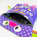 Candy Monster Treat Bag ITH Halloween Design